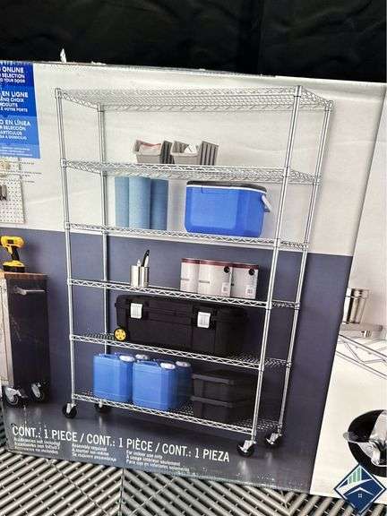 Trinity 6 Tier Shelving Rack - Estate Details