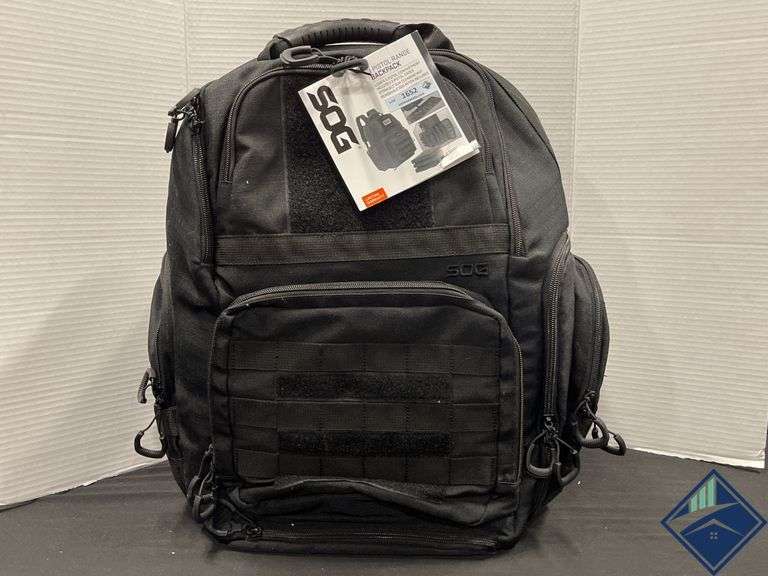SOG 3 Pistol Range Backpack - Estate Details