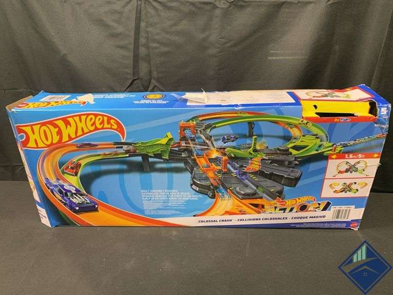 Hot Wheels Colossal Speed Track-Set - Estate Details