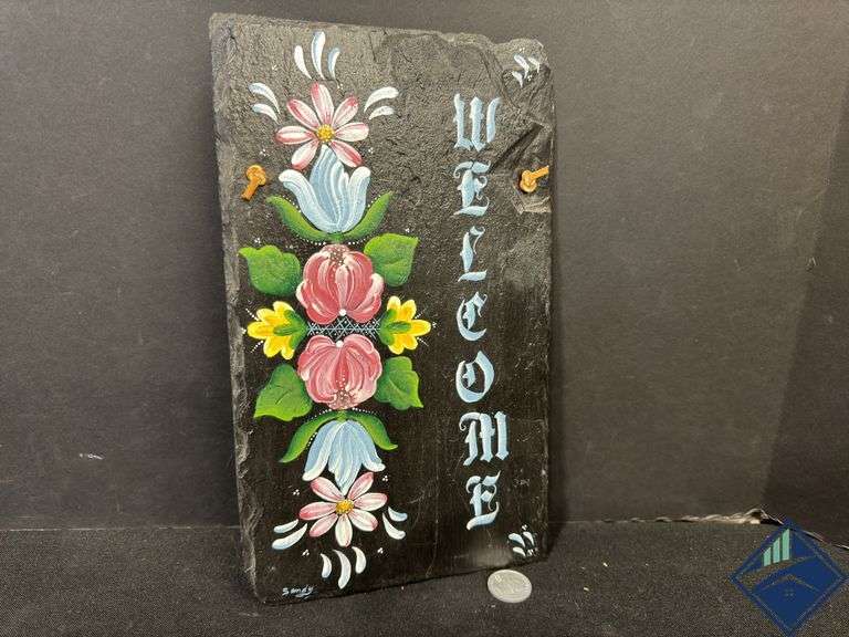 Slate Welcome Sign - Estate Details