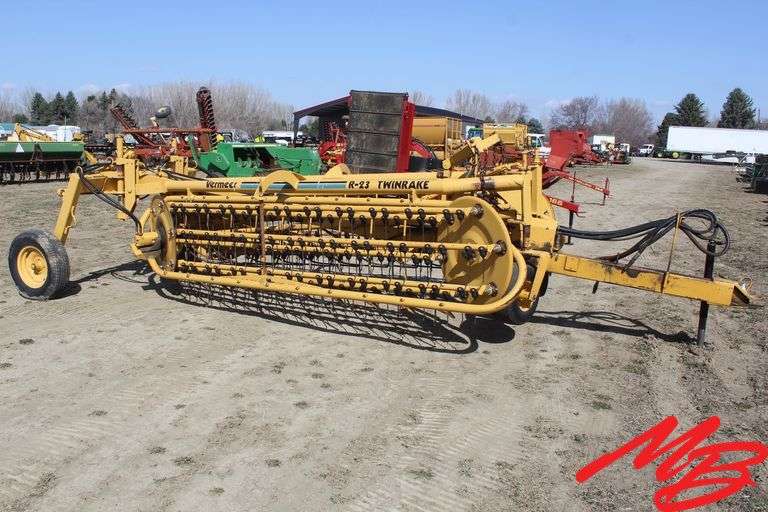 Vermeer R23 Hydraulic Twin Rake - Musser Bros Inc